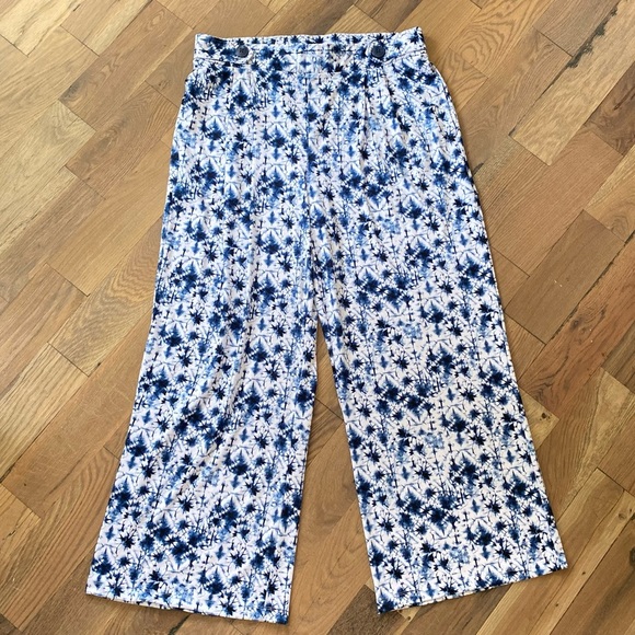 Robert Louis | Pants & Jumpsuits | Robert Louis Womens Blue White ...